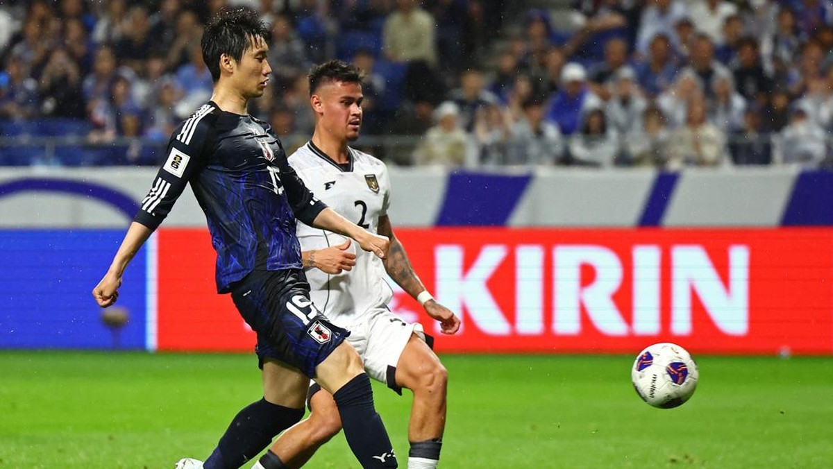 Hasil Jepang Vs Indonesia: Samurai Biru Libas Skuad Garuda 6-0