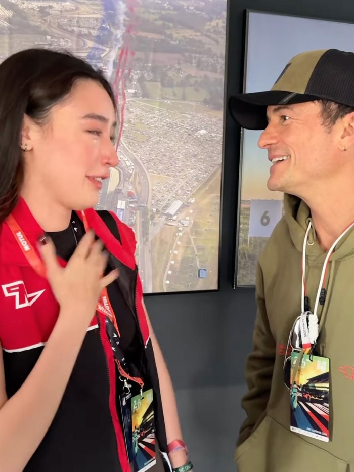 Tangis Natasha Ryder Bertemu Orlando Bloom
