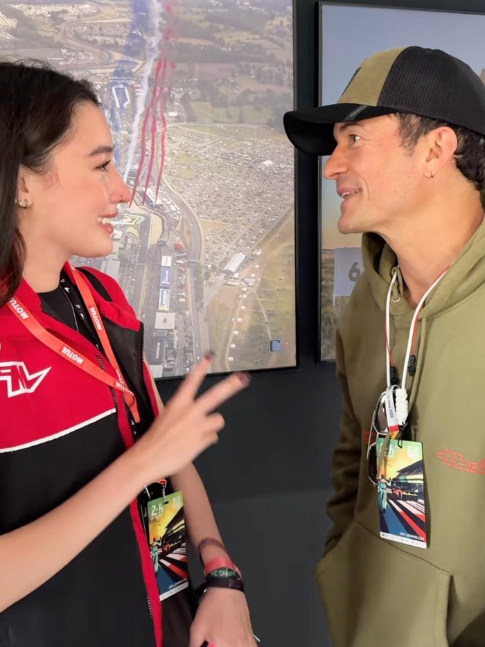 Tangis Natasha Ryder Bertemu Orlando Bloom
