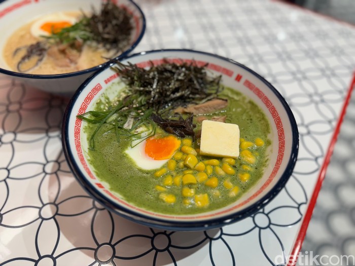 Slurpp! Begini Rasa Ramen Kuah Matcha yang Lagi Tren