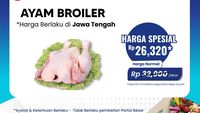 Ayam Broiler Dijual Mulai Rp 26 Ribuan Per Ekor di Transmart Full Day Sale