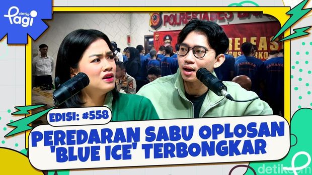 Polisi Bongkar Peredaran Sabu Oplosan 'Blue Ice' di Bandung