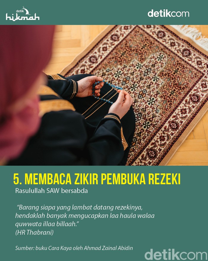 5 Amalan Pembuka Pintu Rezeki