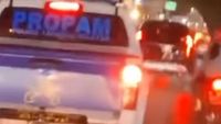 Kasi Propam Polres Tapsel Ngaku Tak Tahu Anaknya Bawa Mobil Dinas di Medan