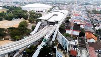 LRT Velodrome-Manggarai Diresmikan Agustus, Tersambung ke Dukuh Atas