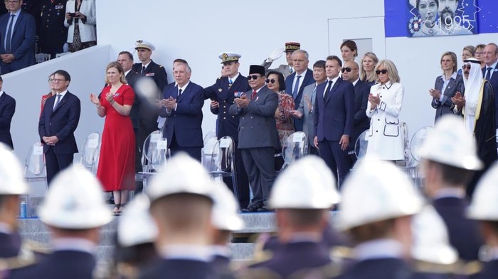 Pasukan TNI Jadi Sorotan di Parade Bastille Day Prancis