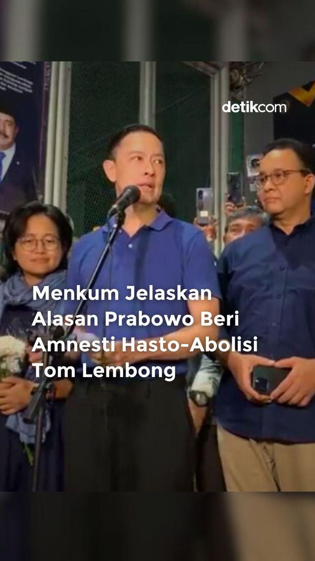 Video: Menkum Jelaskan Alasan Prabowo Beri Amnesti Hasto-Abolisi Tom Lembong