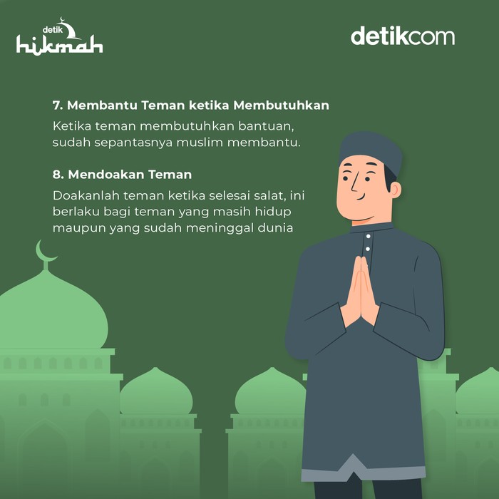 8 Adab Berteman bagi Muslim yang Patut Dicontoh