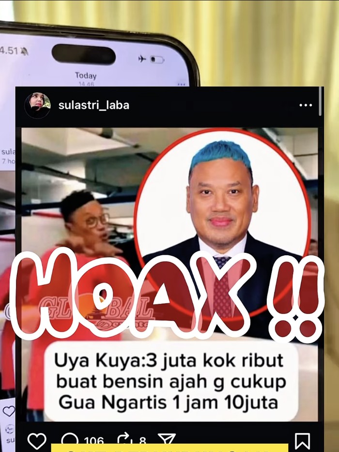 Uya Kuya Klarifikasi dan Minta Maaf Joget-joget di DPR Bikin Sakit Hati Rakyat