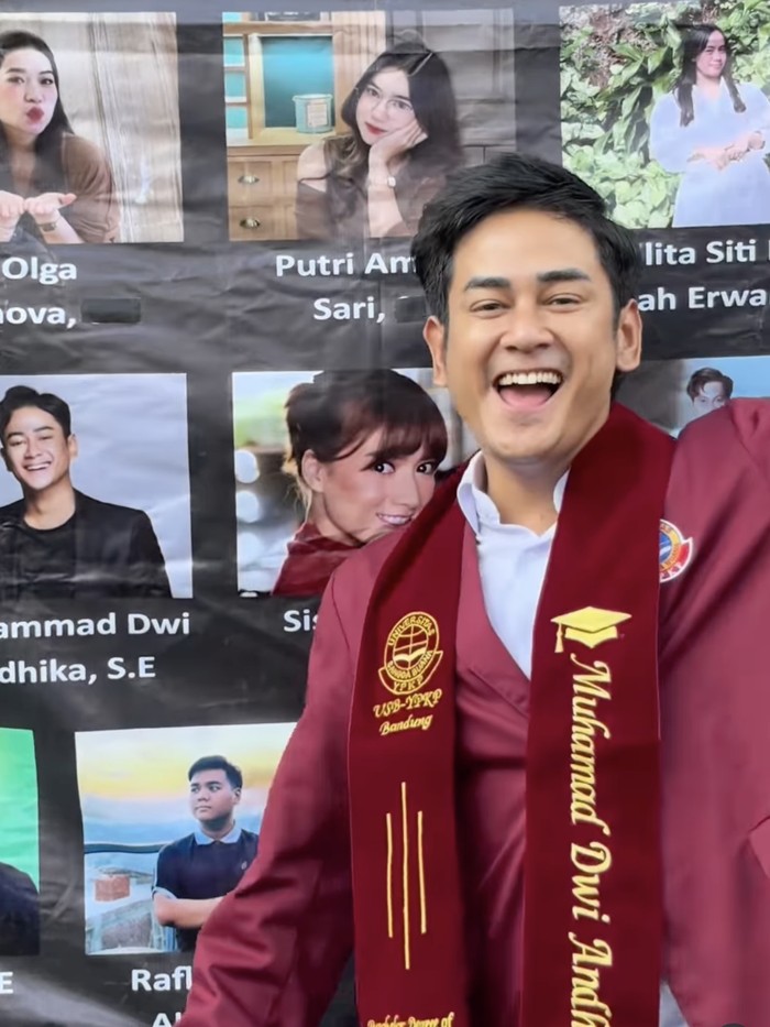 Akhirnya... Chika Jessica, Dwi Andhika, dan Kiki Farrel Jadi Sarjana ...
