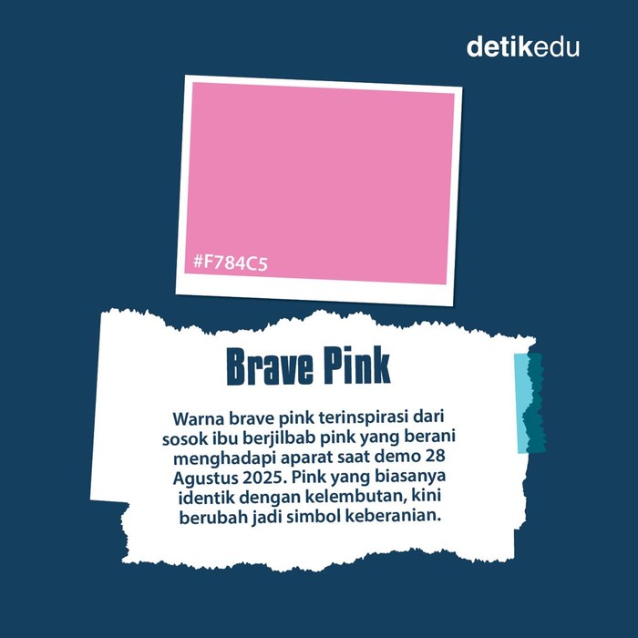 Infografis: Lagi Tren Brave Pink dan Hero Green, Apa Itu?