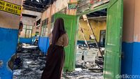 6 Ruangan di SMP 20 Kota Jambi Hangus Terbakar, Diduga Korsleting Listrik