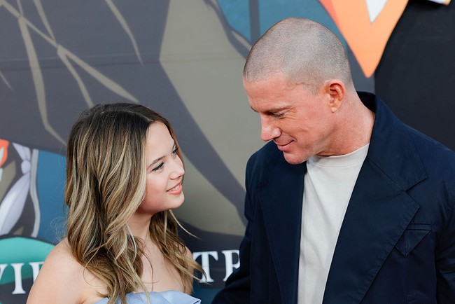 Momen Langka-Manis Channing Tatum Ajak Putrinya ke Red Carpet 'Demon Slayer'