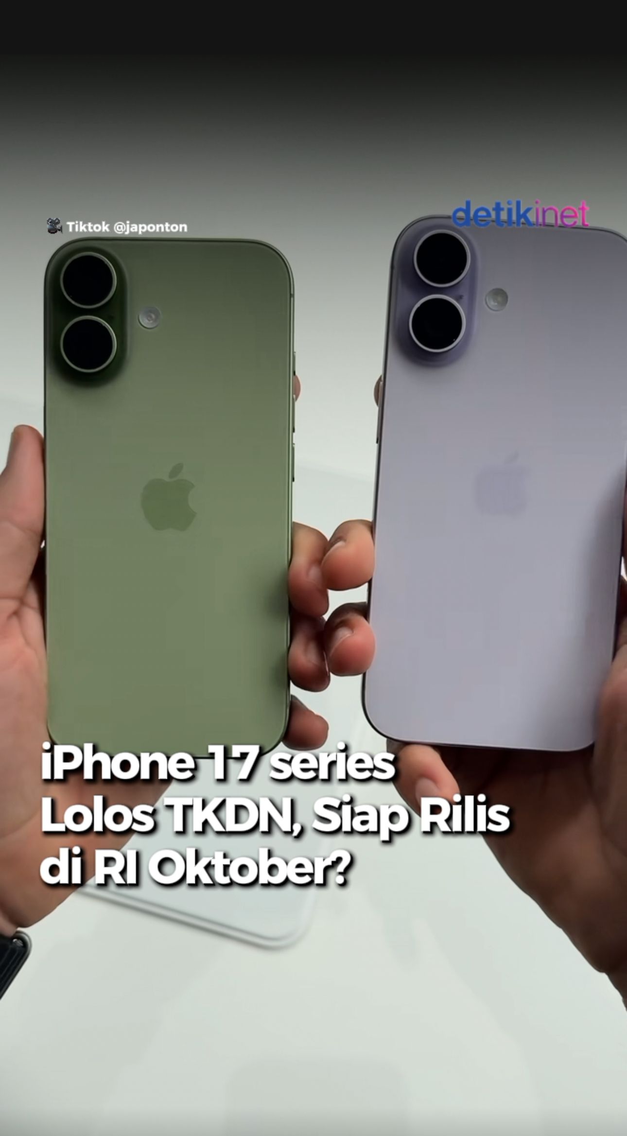 Video: Lolos TKDN, iPhone 17 Series Siap Dijual Oktober?