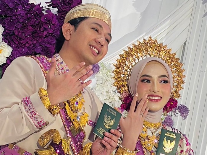 Penyanyi Feby Putri Menikah di Makassar, Pakai Adat Bugis