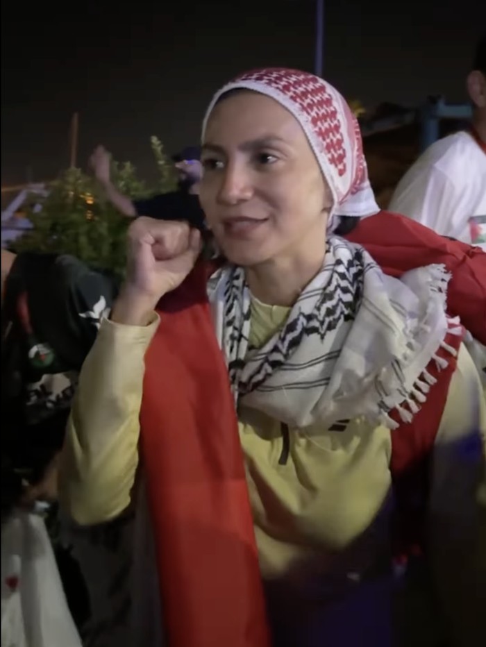 Haru... Melepas Wanda Hamidah Berlayar demi Tembus Blokade Gaza