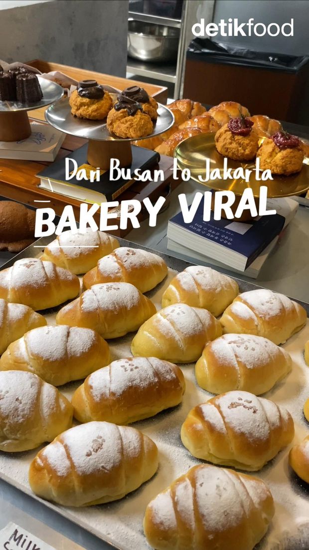 Video: Baru! Salt Bread Isi Krim Susu dari Korea Akhirnya Buka di Jakarta