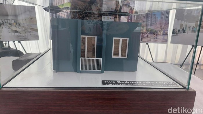 Wujud Mockup Desain Hunian Vertikal yang Mau Dibangun Qatar di RI