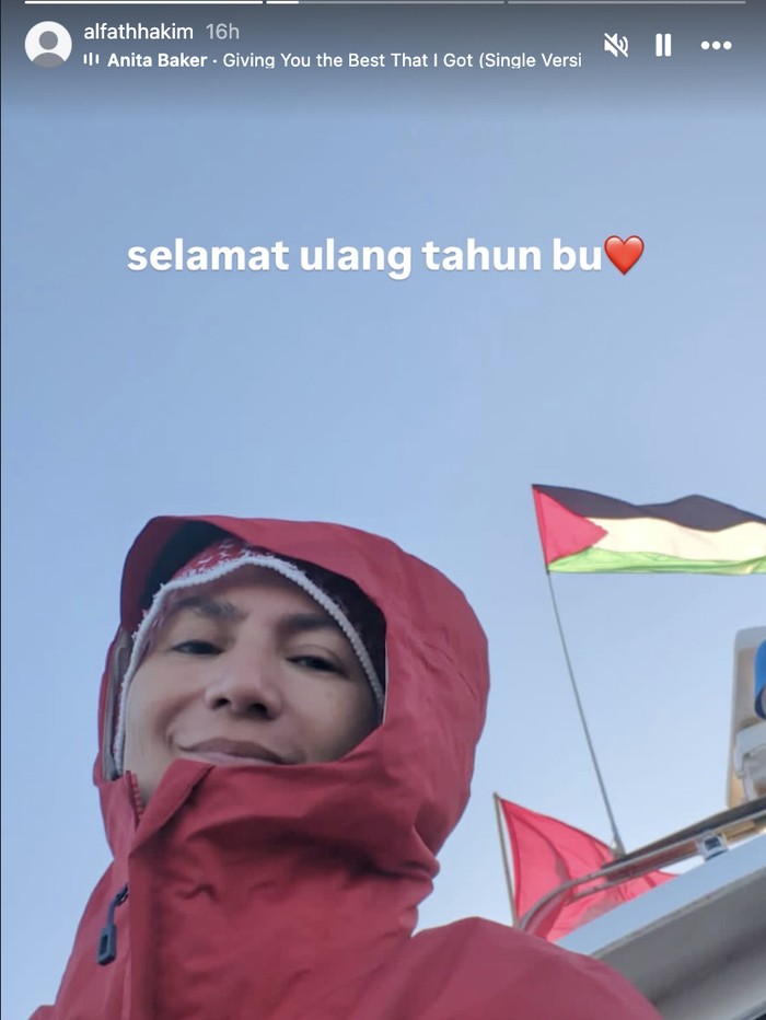 Wanda Hamidah Ultah ke-48: Berlayar ke Gaza-Ucapan dari Anak-anak