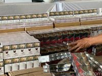 Pengedar Rokok Ilegal Kalsel Ngaku Untung Rp 500 Per Bungkus