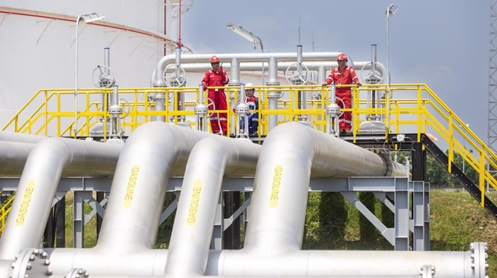 4 Tangki Modern di Kilang Balongan Siap Beroperasi