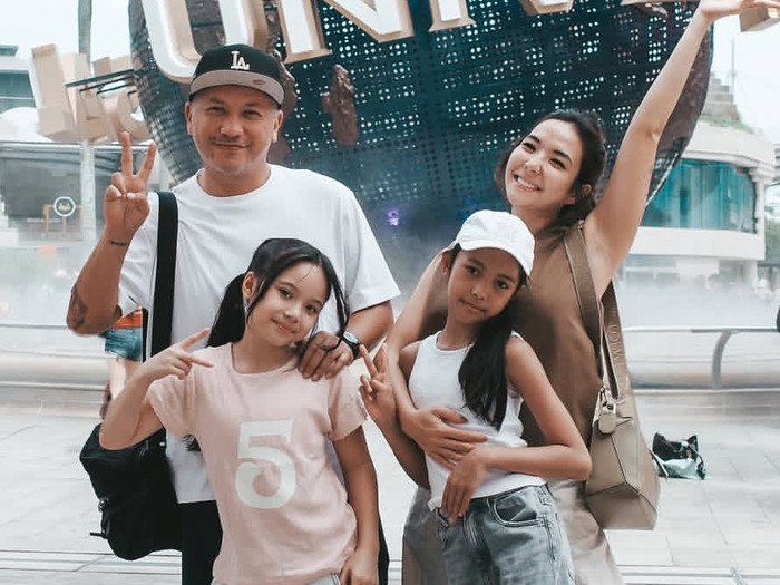 Liburan Bareng Gading Marten dan Gempi, Gisel: Makasih Papa Ding