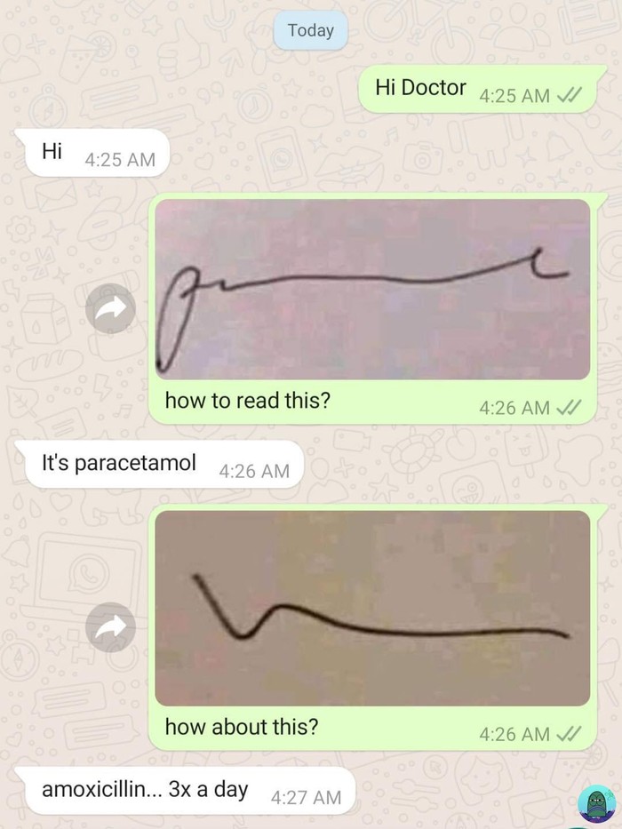 Foto Tulisan 'Cakar Ayam' Dokter yang Pernah Viral, Siapa Bisa Baca Resep Ini?