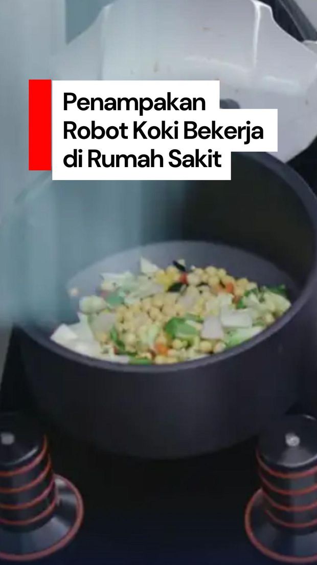 Video: Robot Koki Ini Bisa Memasak Hingga 3.000 Porsi Sehari