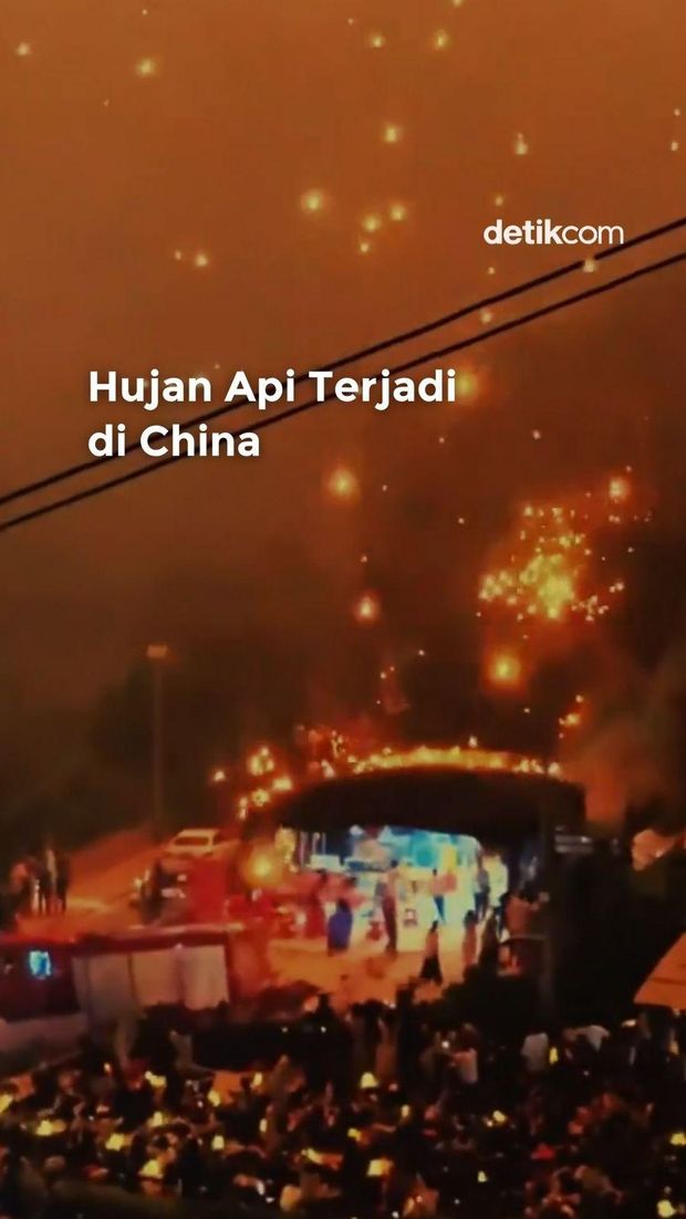 Video: Hujan Api Terjang China
