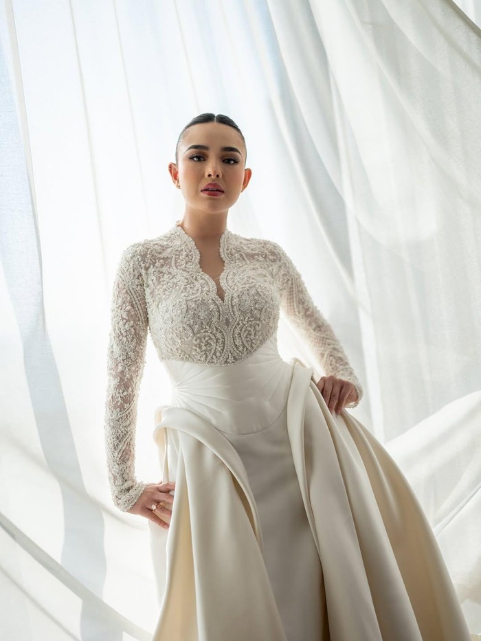 Visual Amanda Manopo Jadi Pengantin Kenny Austin