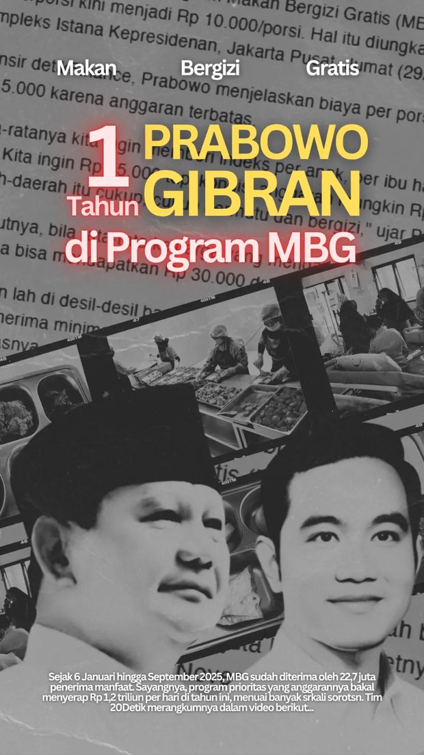 Video: Janji vs Realita Program MBG dalam Setahun Prabowo-Gibran