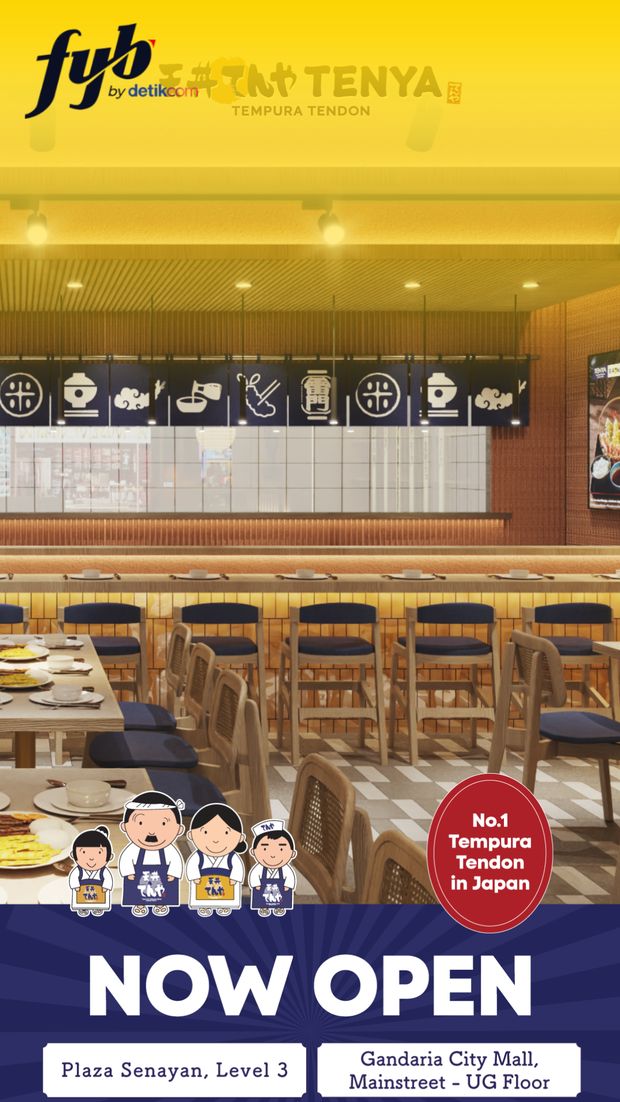 Video: Restoran Tendon Tenya Jepang Resmi Masuk Indonesia, Grand ...