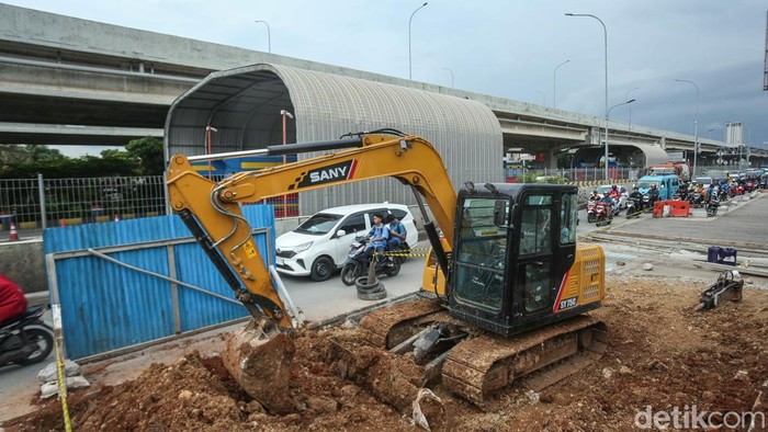 Proyek Pelebaran Jalan di Bekasi, Macet Tak Terhindarkan