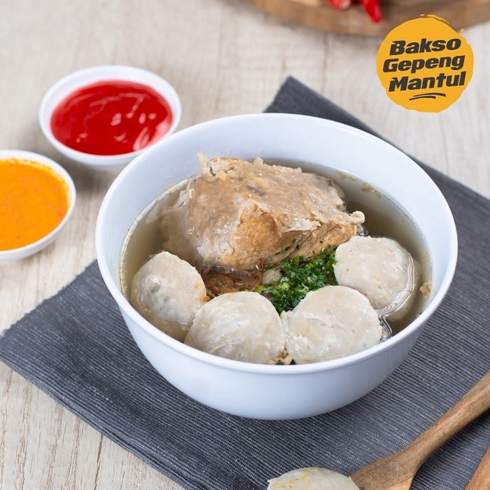 Maknyus! 10 Bakso Gepeng Berkuah Bening Gurih Rp 15 Ribuan