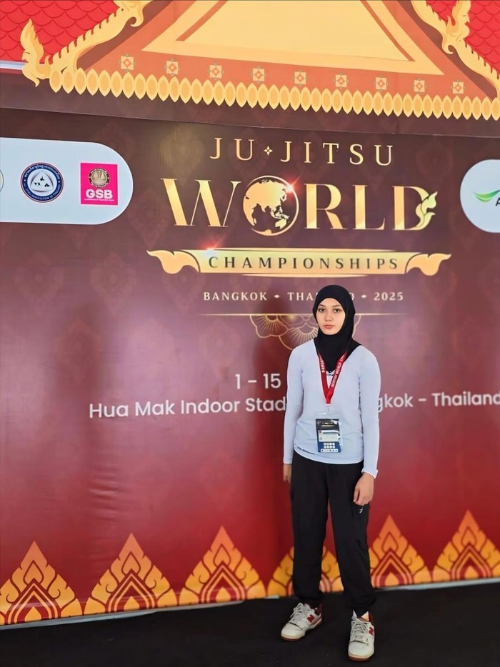 Applause! Putri Lyra Virna Ikut Kejuaraan Jujitsu Internasional