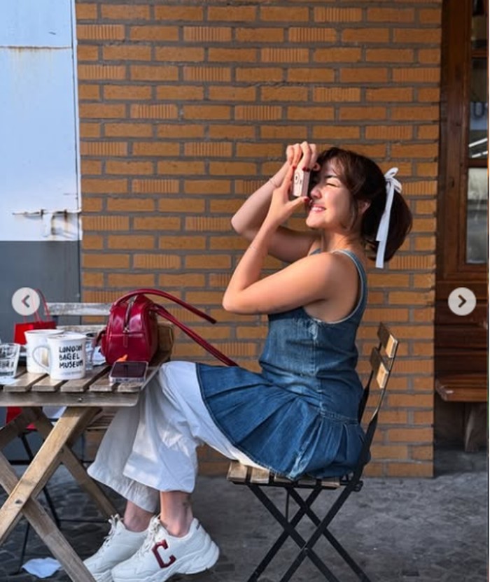 Gisel Anastasia Asyik Kulineran di Korea hingga Mukbang Durian