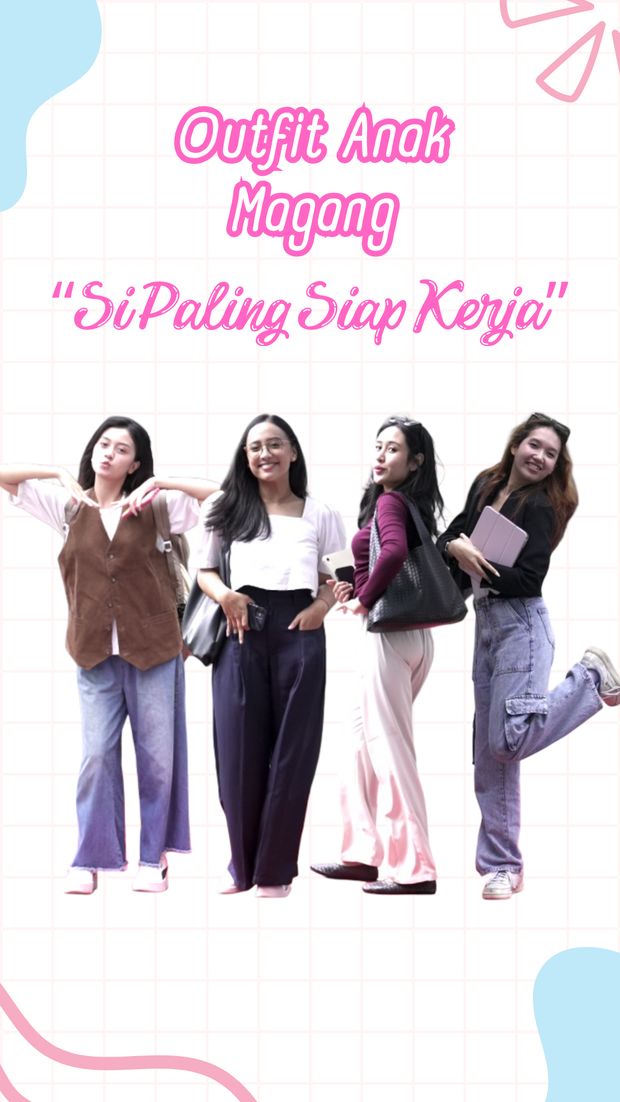 Video: Outfit Anak Magang "Si Paling Siap Kerja" di detikcom