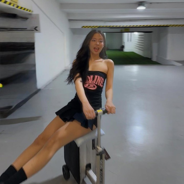 Foto-foto Jennie di Backstage Konser BLACKPINK Jakarta