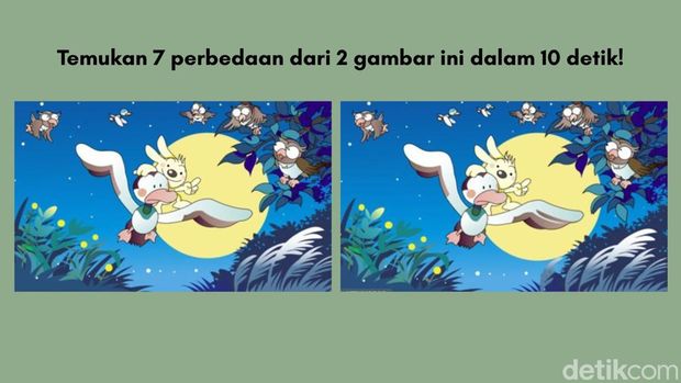 7 Tantangan Mencari Perbedaan pada Gambar, Yakin Bisa Temukan dengan Cepat?