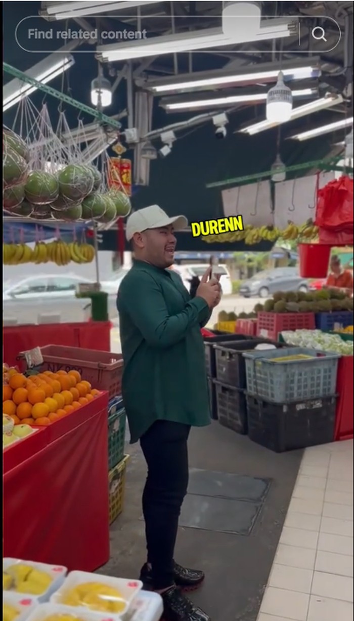 Selalu Heboh! Potret King Nassar Ngemil Cilok hingga Borong Durian