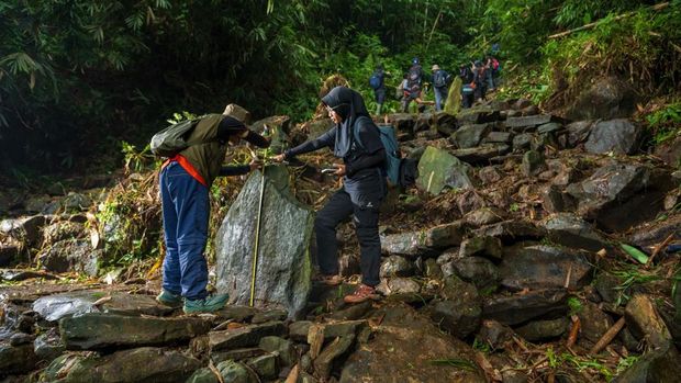 Struktur Punden Berundak Ditemukan di Situs Cibalay, Total Ada 38 Titik