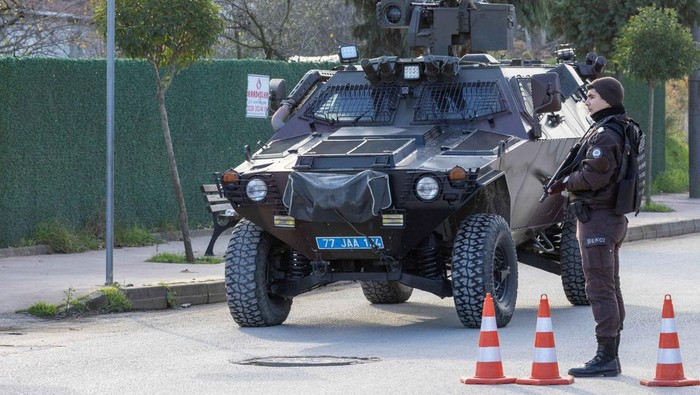 Bentrok dengan Terduga ISIS, Tujuh Polisi Turki Terluka