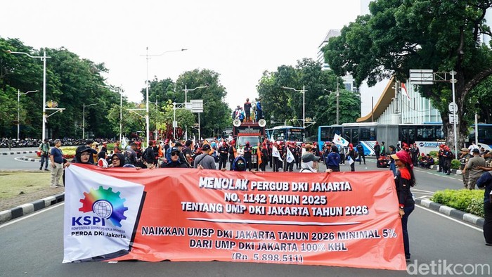 Alasan di Balik Massa Buruh Demo Tolak UMP Tak Banyak di Jakarta