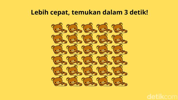 Tes Kejelian Mata, Bisa Temukan Gambar yang Berbeda Kurang dari 5 Detik?