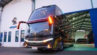 Intip Mewahnya Bus Double Decker Terbaru PO Juragan 99 Trans
