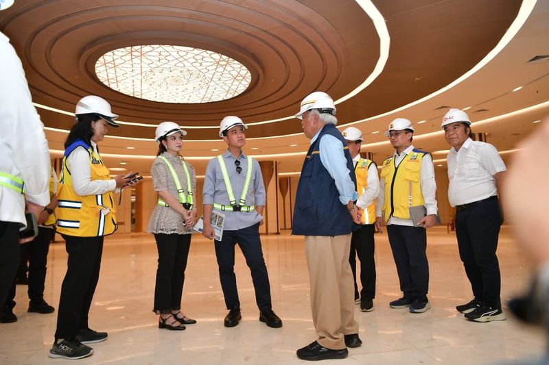 Progres Masjid IKN 98,4 Persen, Gibran Pastikan Siap Dipakai Idul Fitri