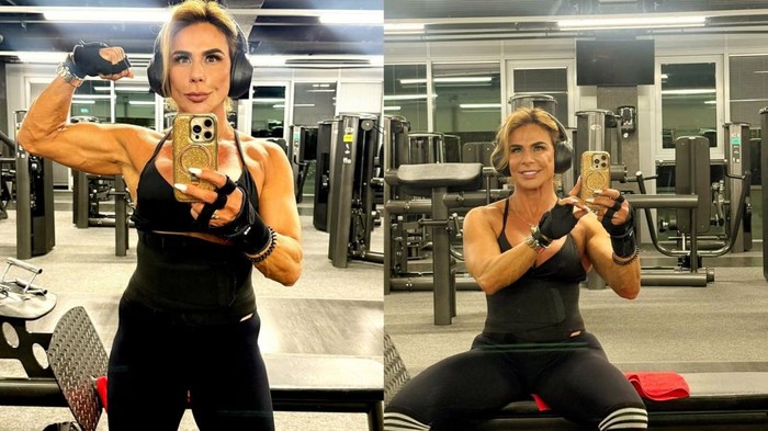 Potret Nenek Punya Perut Sixpack dan Tetap Bugar di Usia 55 Tahun ...