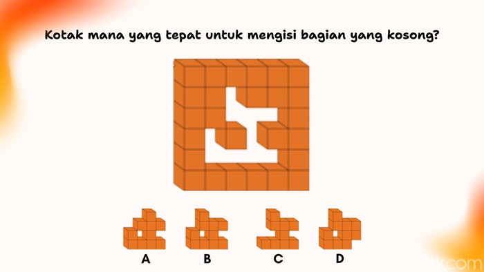 Cuma yang Punya Ketelitian Super Bisa Temukan Kotak yang Pas di Gambar Ini