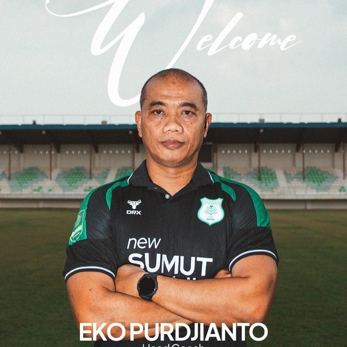 PSMS Medan Pecat Kashartadi, Tunjuk Eko Purdjianto Sebagai Pengganti