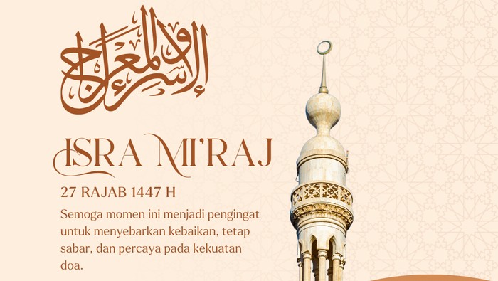 45 Poster Isra Miraj 2026 untuk Umum-Sekolah: Lucu, Edukatif, dan Menarik